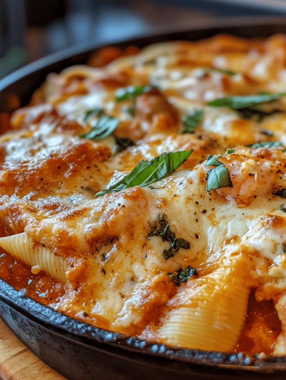 Marry Me Chicken & Shrimp Stuffed Shells Recipe - Sanepe Recipes